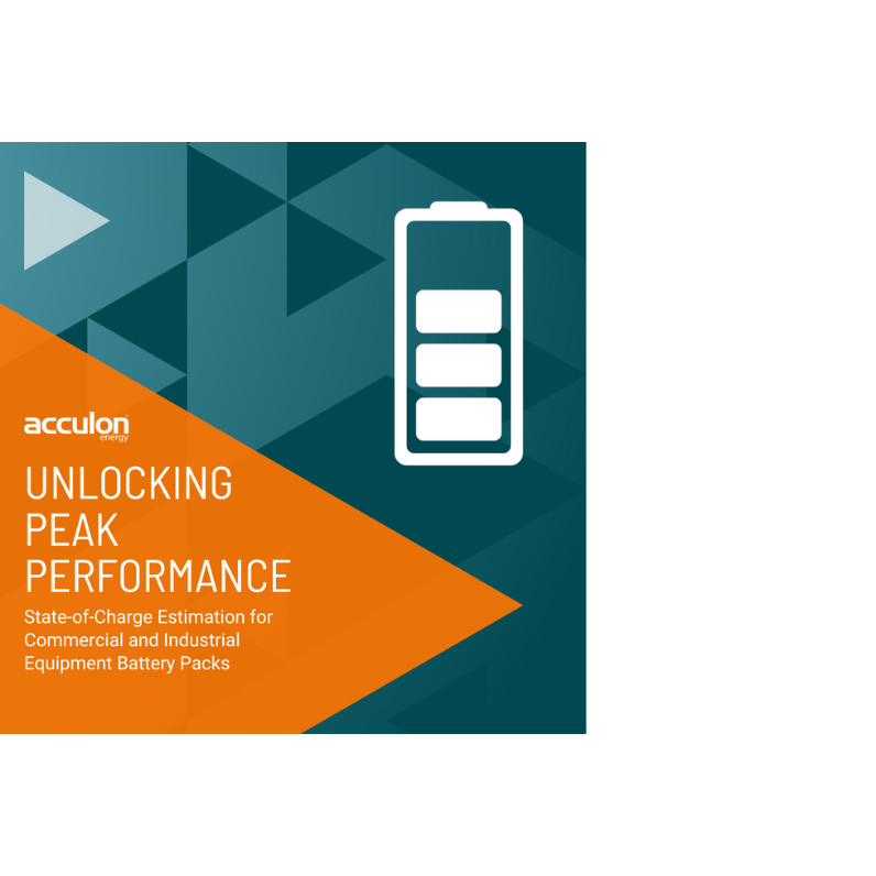 Unlocking Peak Performance: State-of-Charge (SOC) Estimation for ...