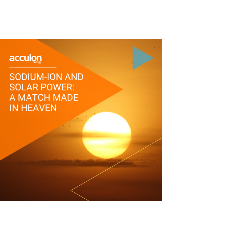 Sodium-Ion Battery for Solar Power | Acculon Energy