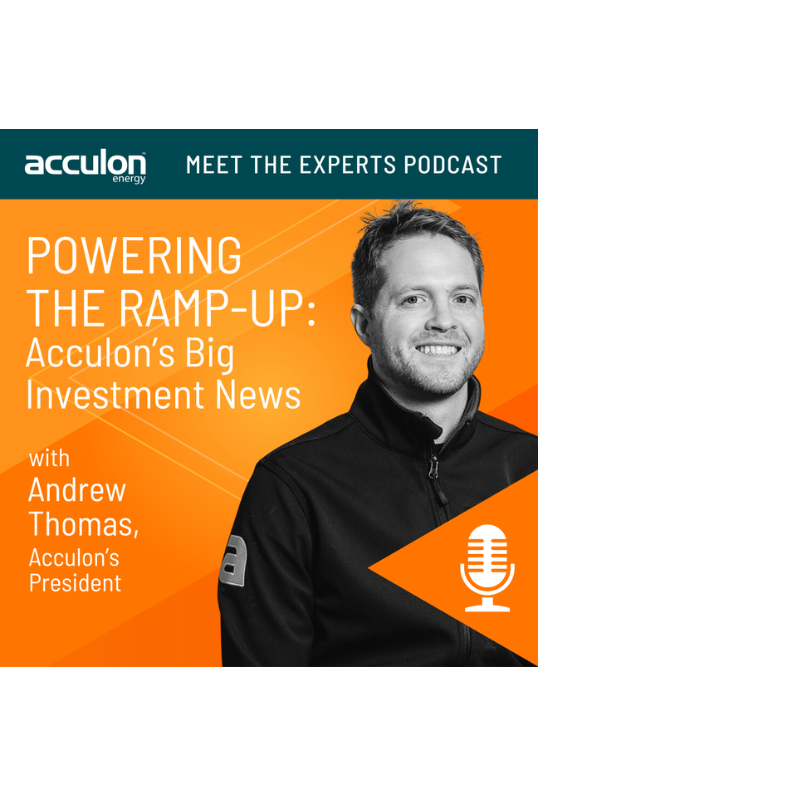 Powering the Ramp-Up: Andrew Thomas on Acculon's Big Investment News ...